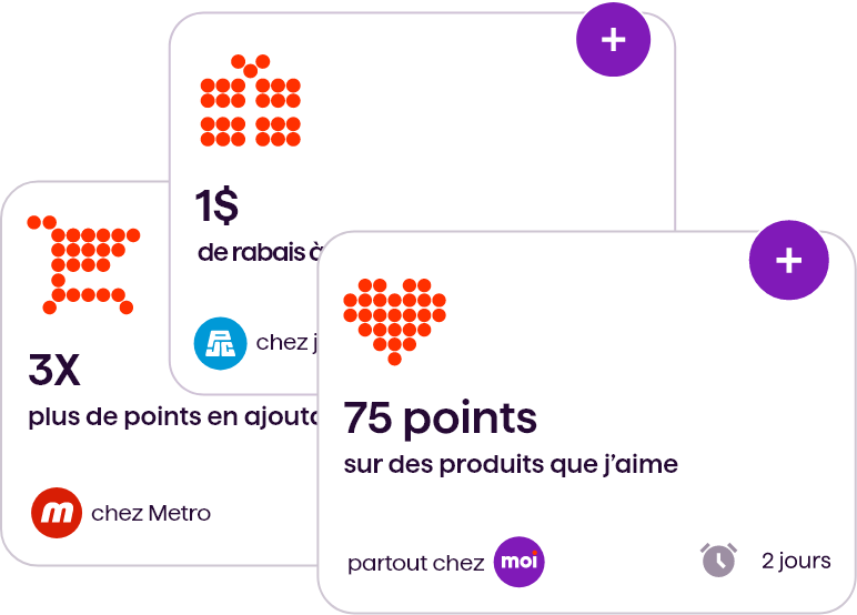 Toutes vos récompenses sur votre carte MOI | Programme Moi